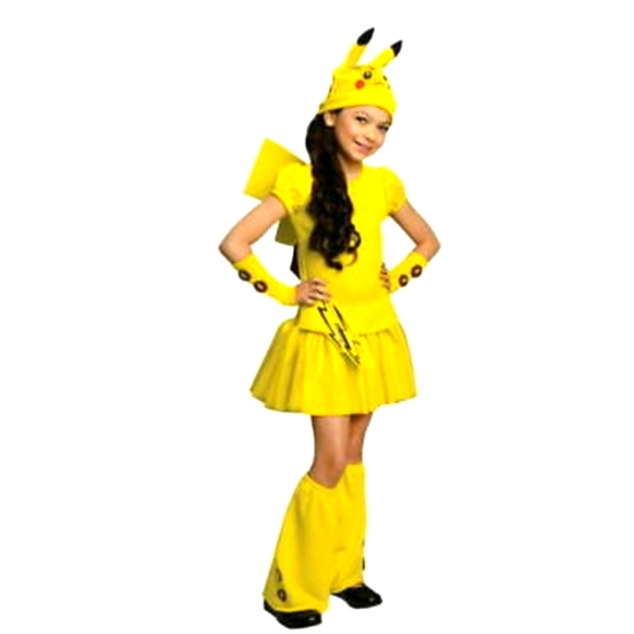 Costumes | Pokemon Girl Pikachu Costume Dress Medium New | Poshmark